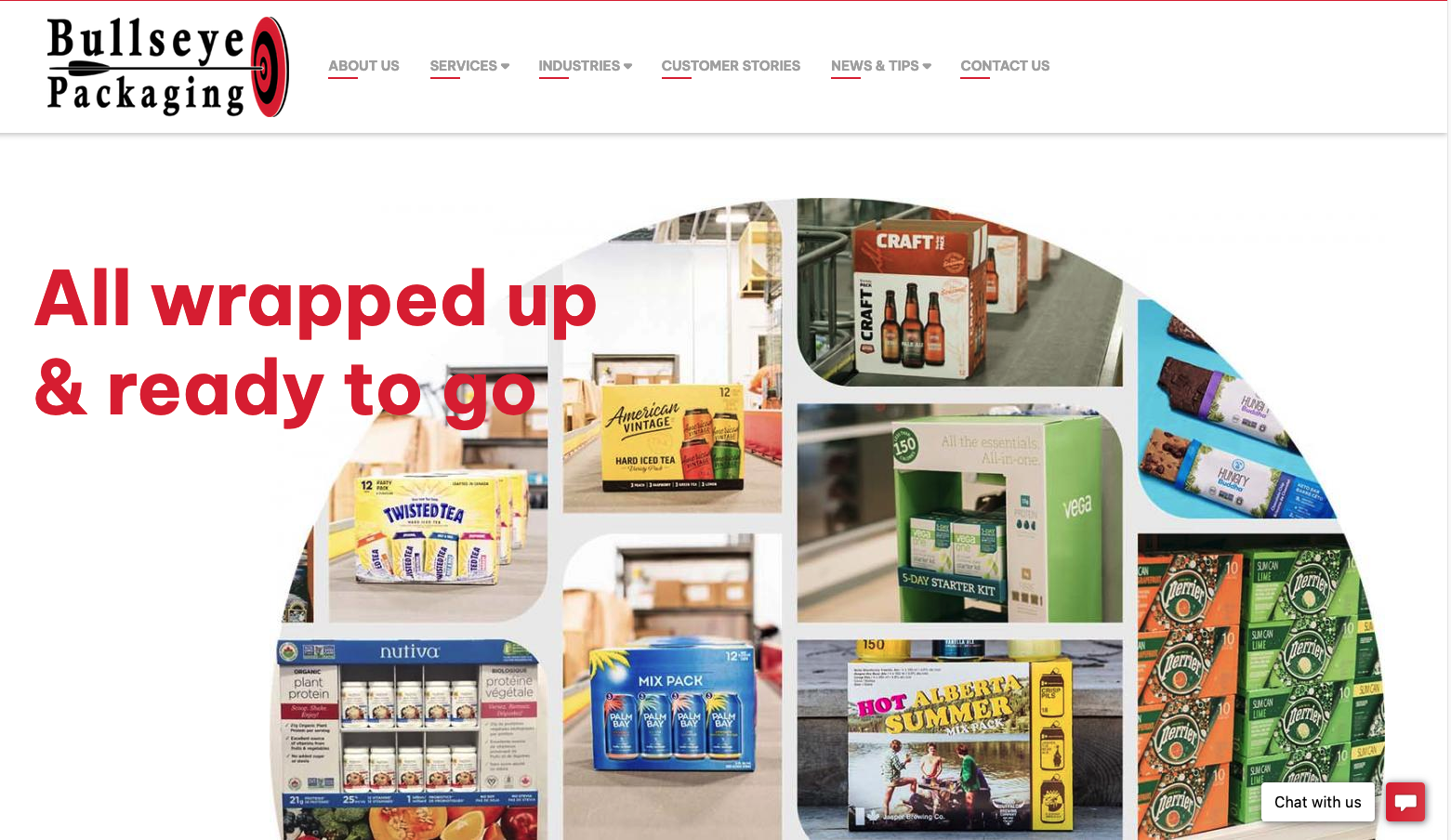 Bullseye Packaging Services | Nombase CPG Company Database