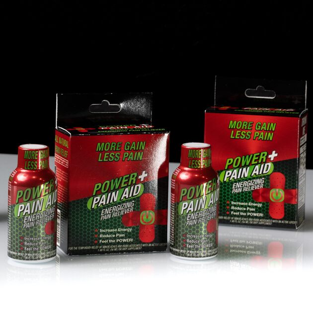 Power Plus Pain Aid, the World’s First Energizing Pain Reliever ...