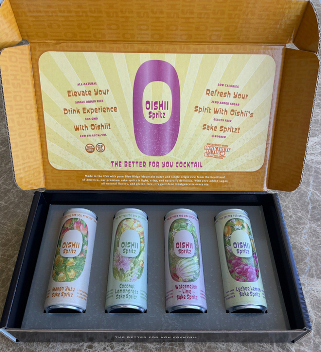 Oishii Sake Launches All-Natural Sake-Based RTD Cocktail