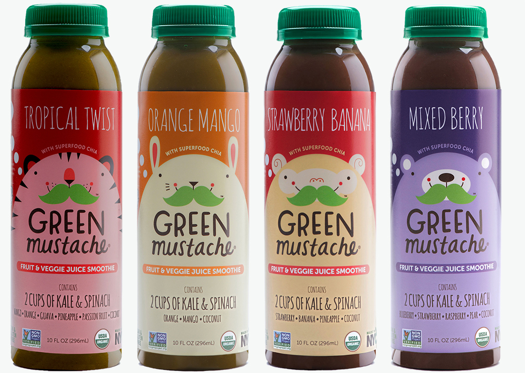 Juice Refined: Green Mustache Gets a New Look - BevNET.com