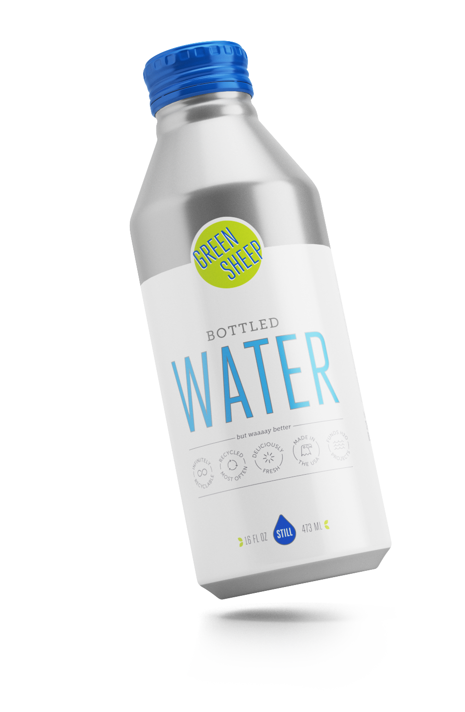 Green Sheep Water Launches New Label Design - BevNET.com