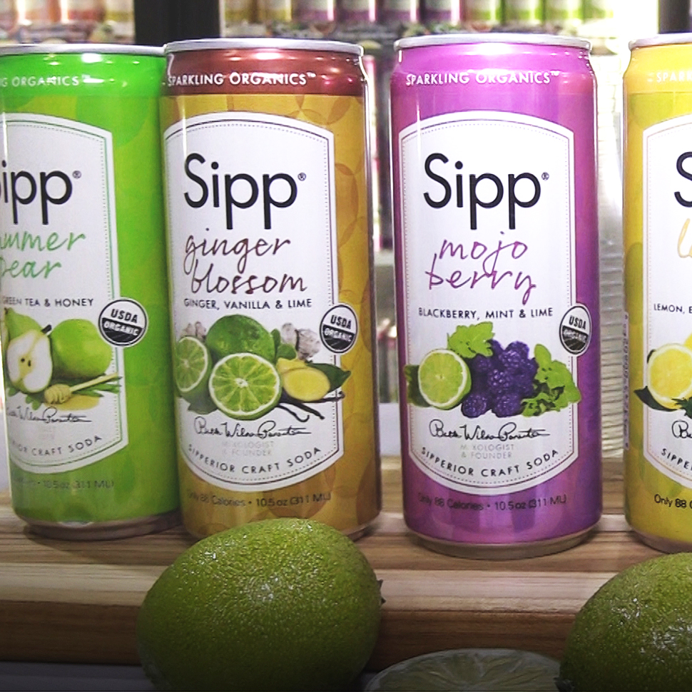 NACS 2016 Video: Slim Cans Position Sipp Sparkling Organics For C-Store ...