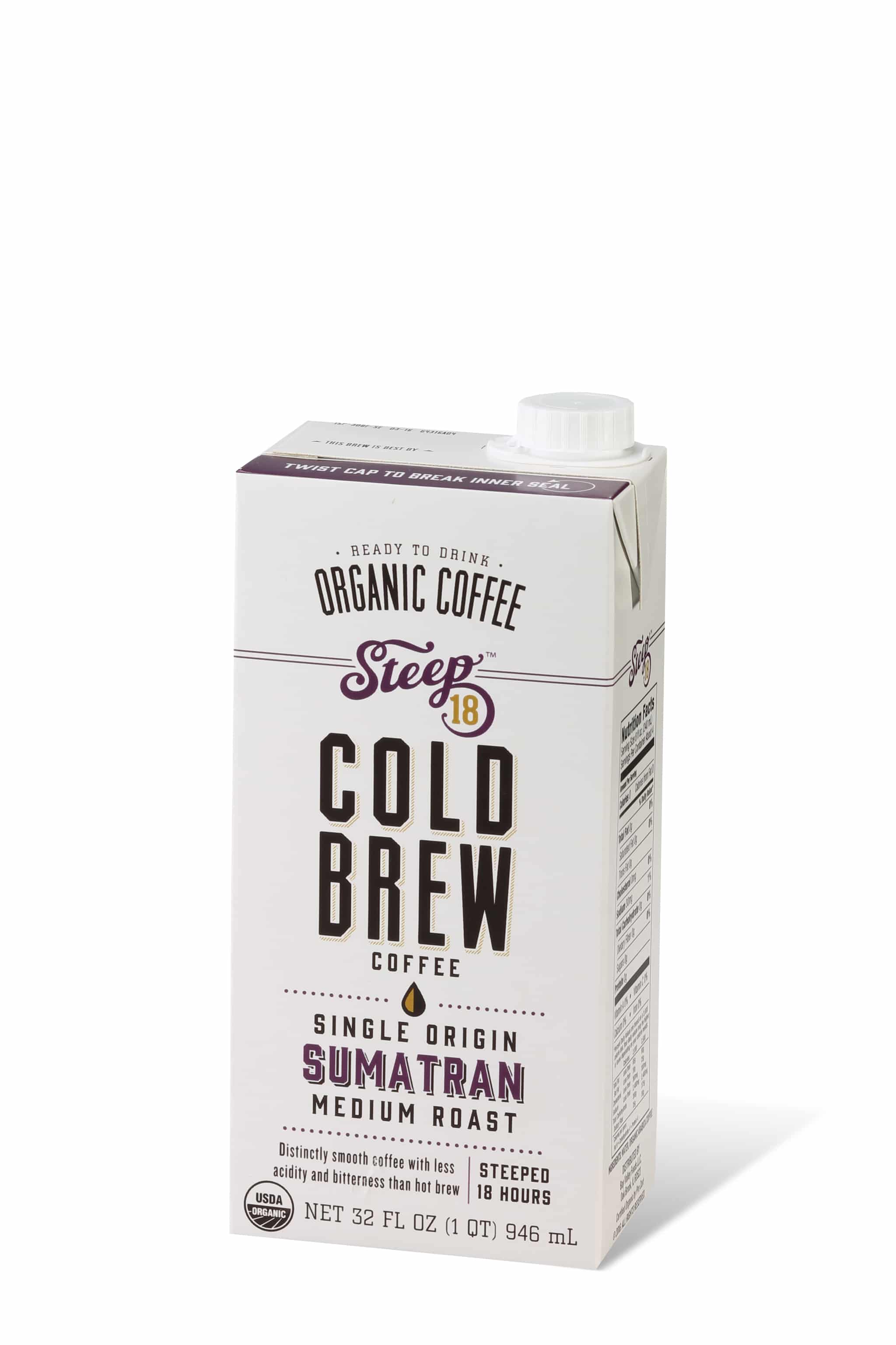 STEEP 18 Cold Brew Debuts - BevNET.com