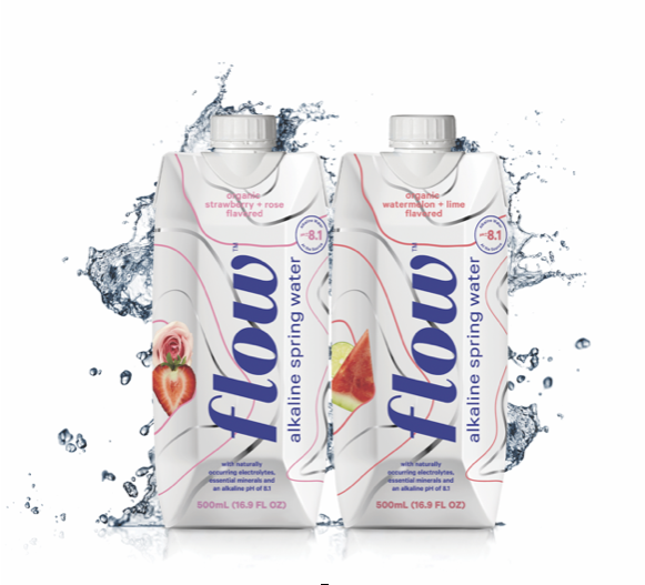 Flow Alkaline Spring Water Unveils Two New Flavors at Expo West - BevNET.com