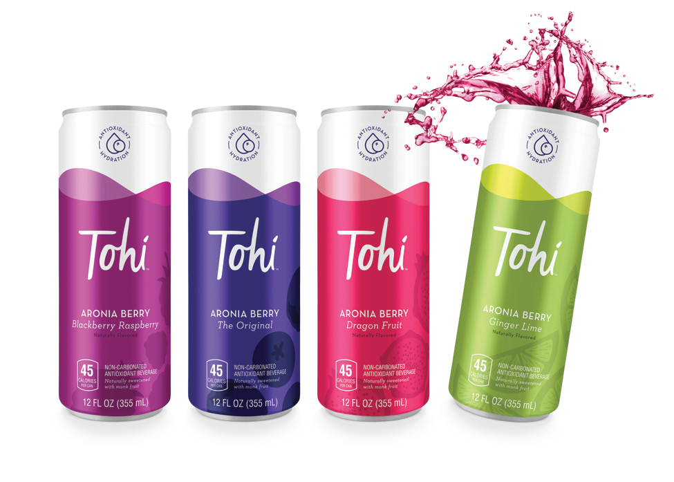 Tohi Ventures Launches New Aronia Berry Beverages - BevNET.com