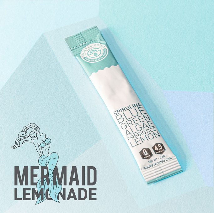 Squeeze Dried Launches New Spirulina Flavor Mermaid Lemonade - BevNET.com