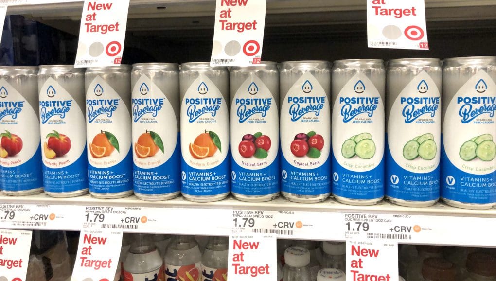 Positive Beverage Launches in Target - BevNET.com