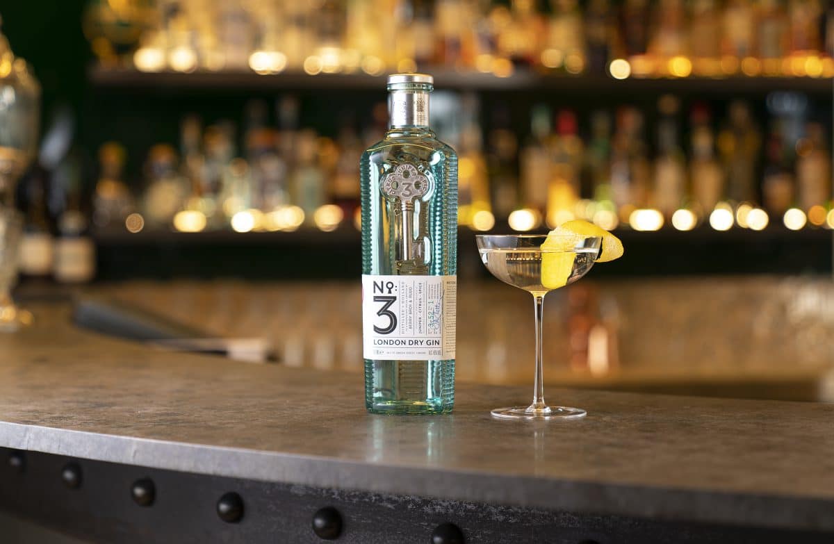 No.3 London Dry Gin Debuts New Bottle and Brand Platform - BevNET.com