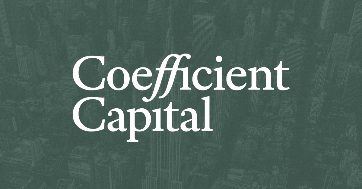 New Fund Coefficient Capital to Back Omnichannel Businesses - BevNET.com