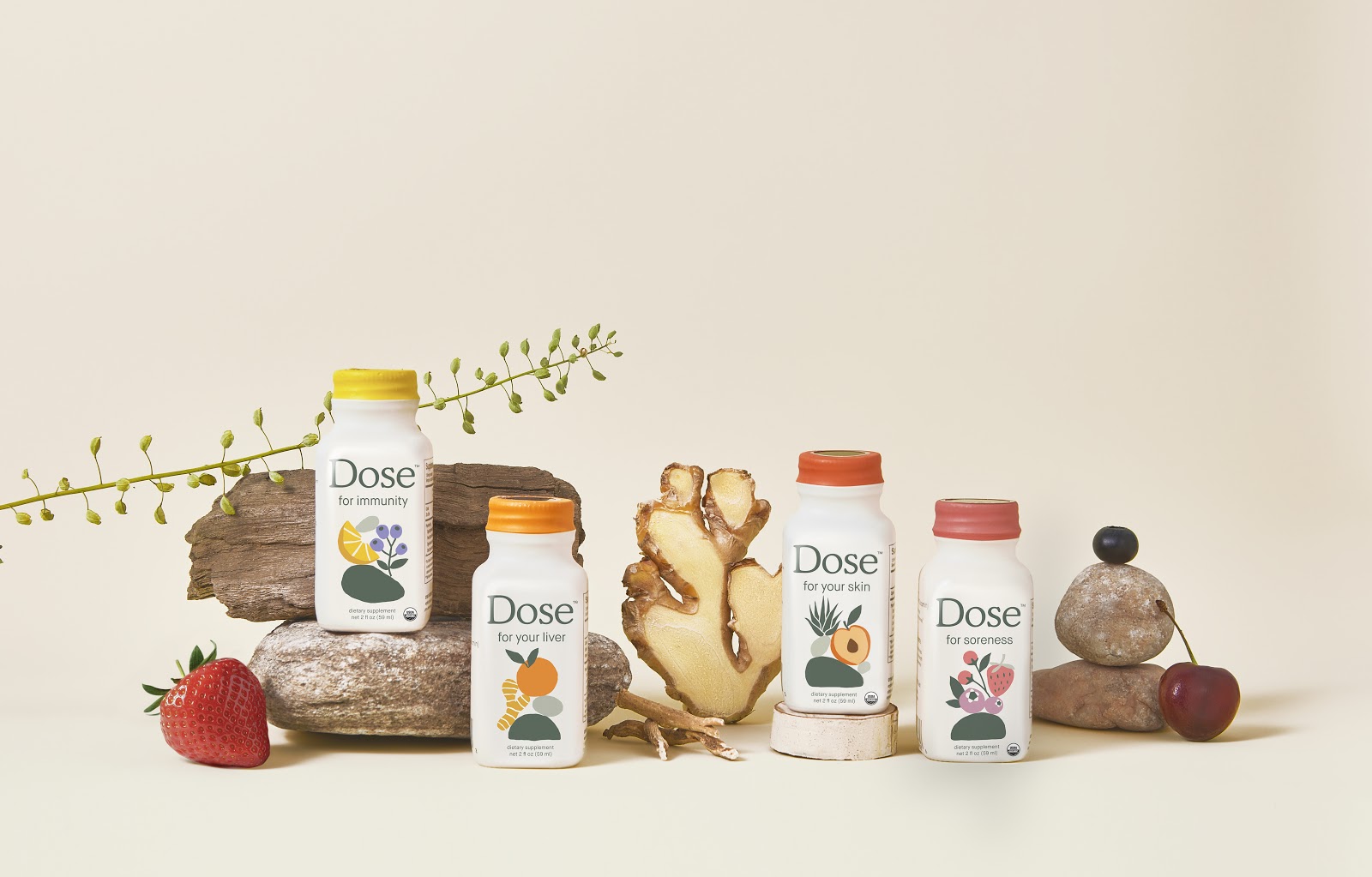 Dose Launches with Four Functional Wellness Shots For Liver, Soreness ...