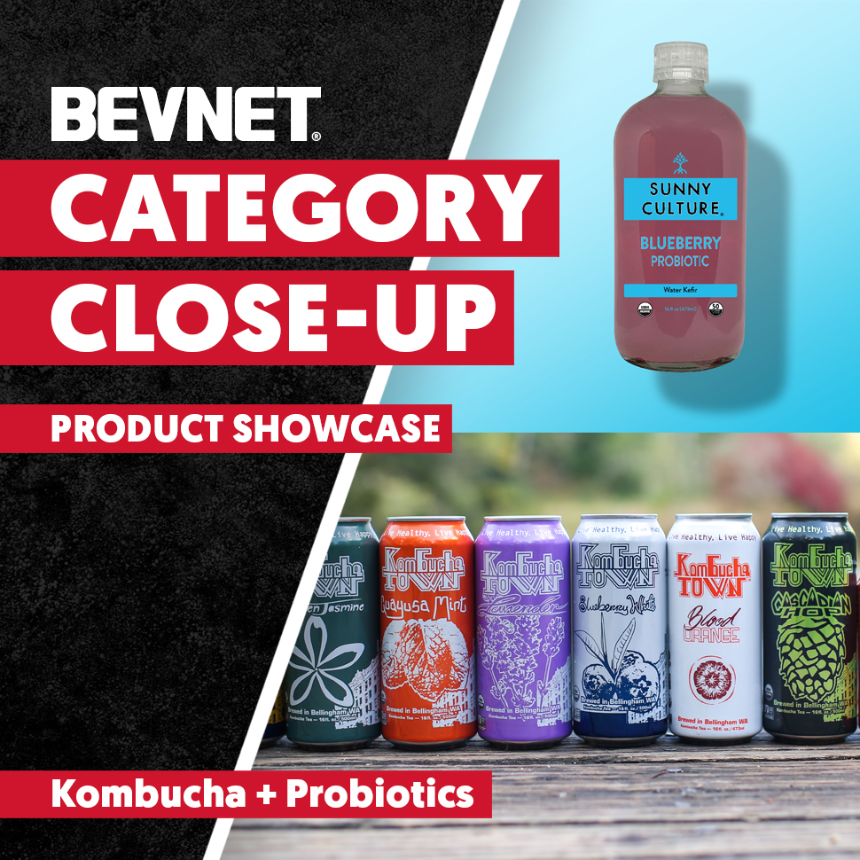 Category Close-Up: Kombucha and Probiotics - Product Showcase - BevNET.com