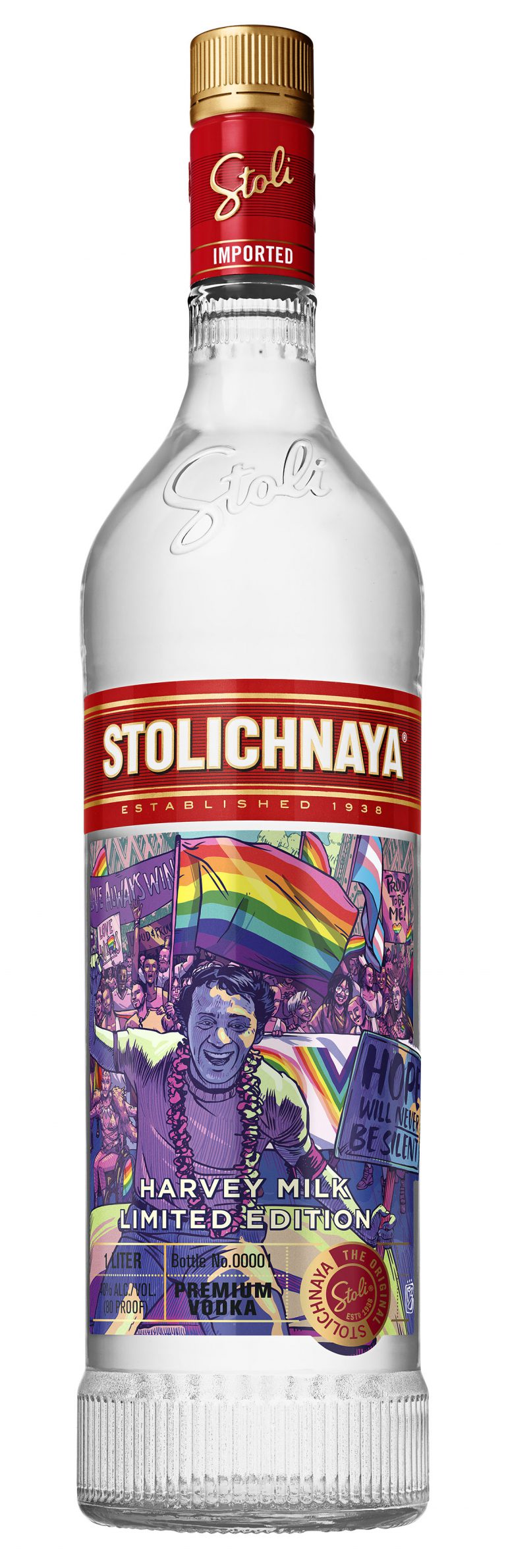 STOLI Vodka Celebrates Pride 2021 With Harvey Milk Global Collector's ...