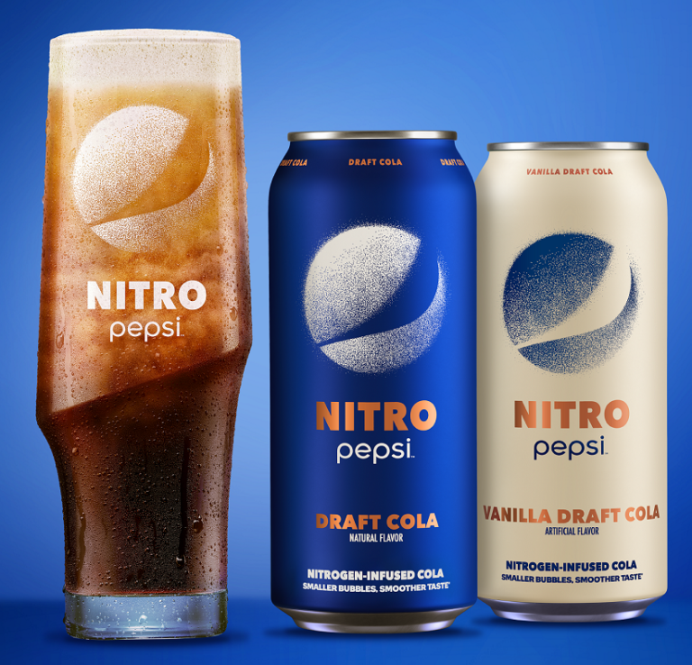 Pepsi Launches Nitro Pepsi Nitrogen-Infused Cola - BevNET.com