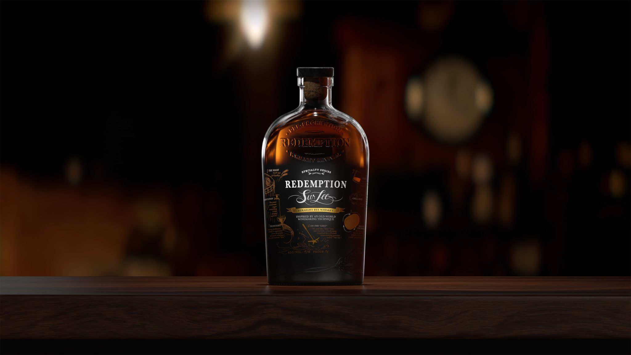 Redemption Launches Sur Lee Straight Rye Whiskey - BevNET.com