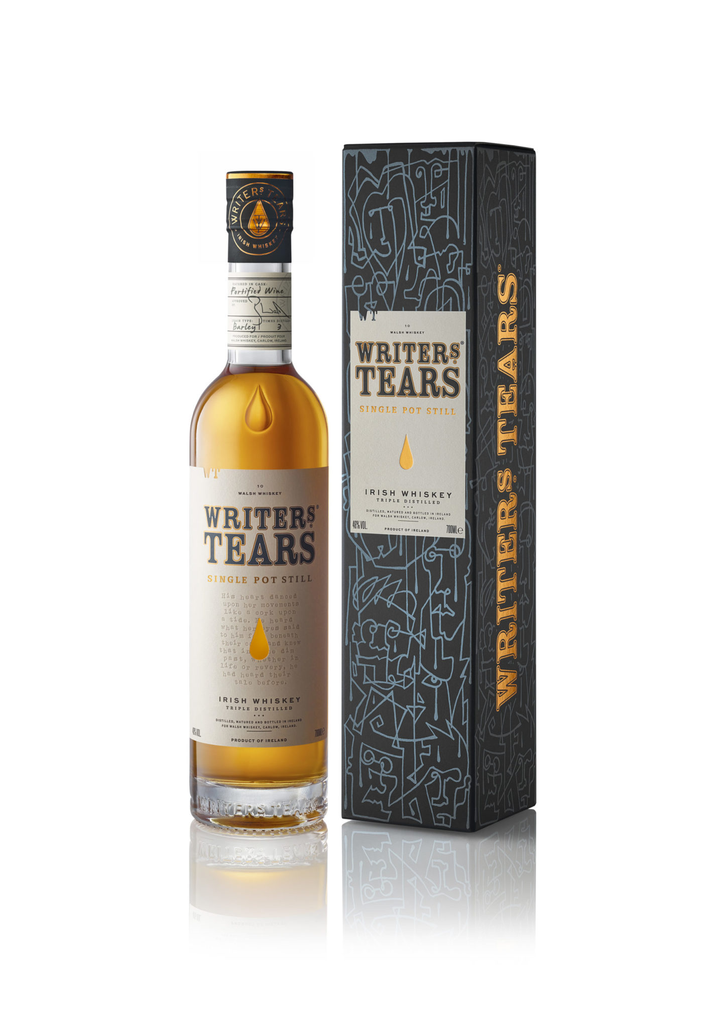 Writers' Tears Launches First Single Pot Still Whiskey in U.S. - BevNET.com