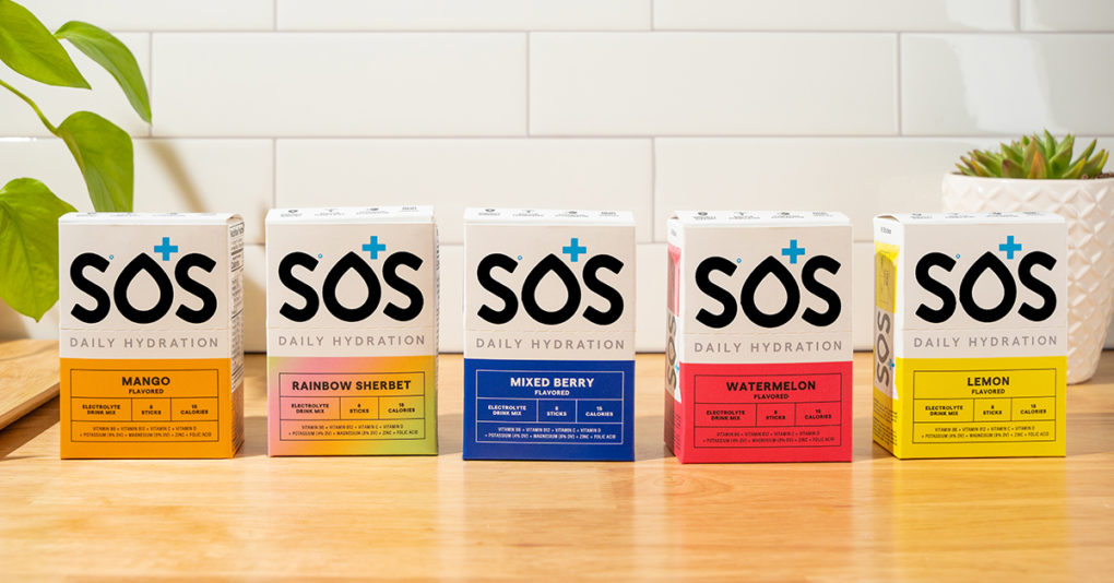 SOS Hydration Focuses on Daily Use with Brand Refresh - BevNET.com