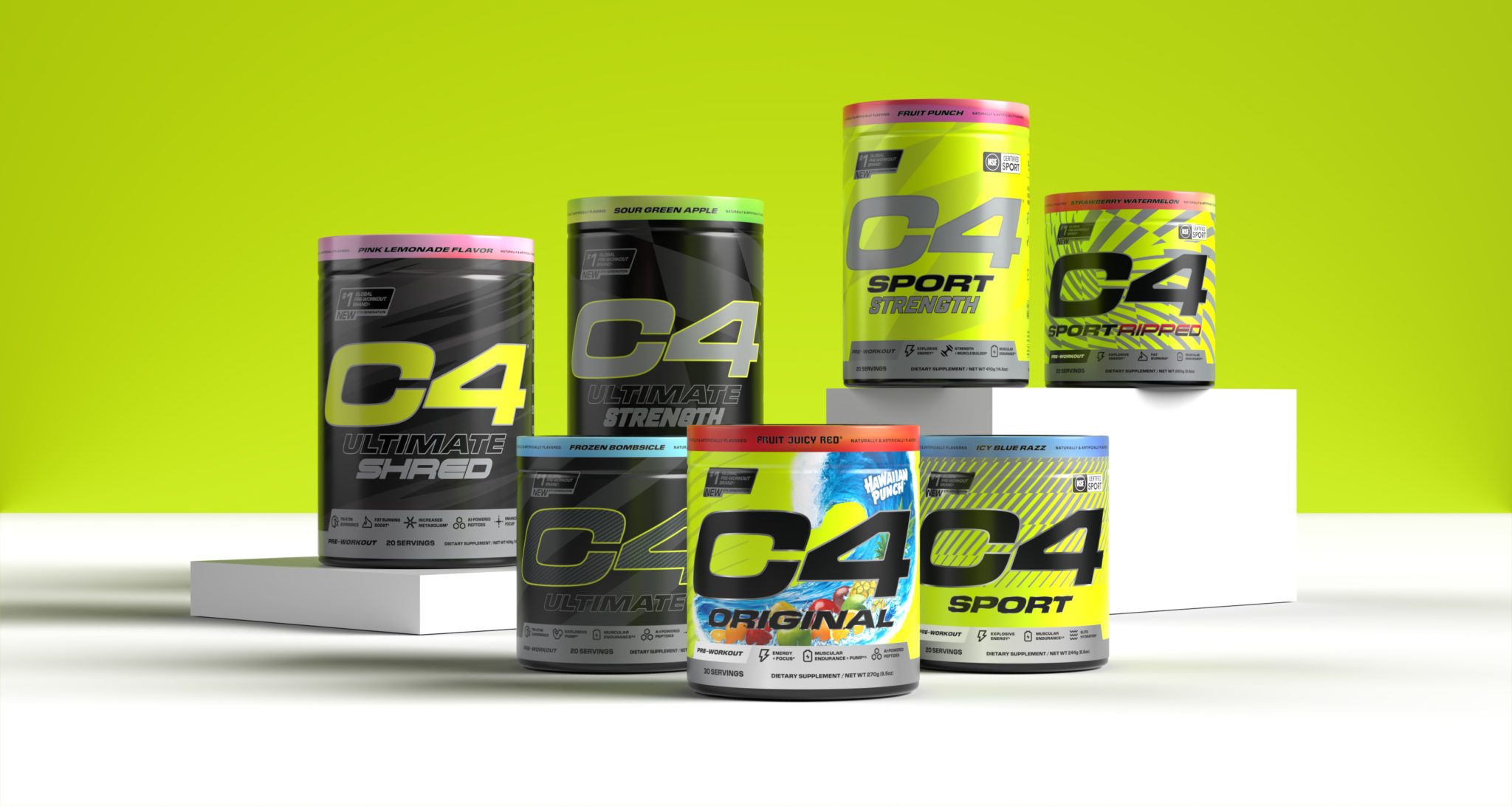 C4 Pre-Workout Powder Rebrands New Formulas - BevNET.com