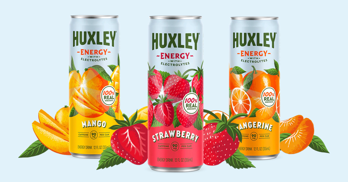 Huxley Rebrands to Showcase “Refreshingly Real Energy” - BevNET.com